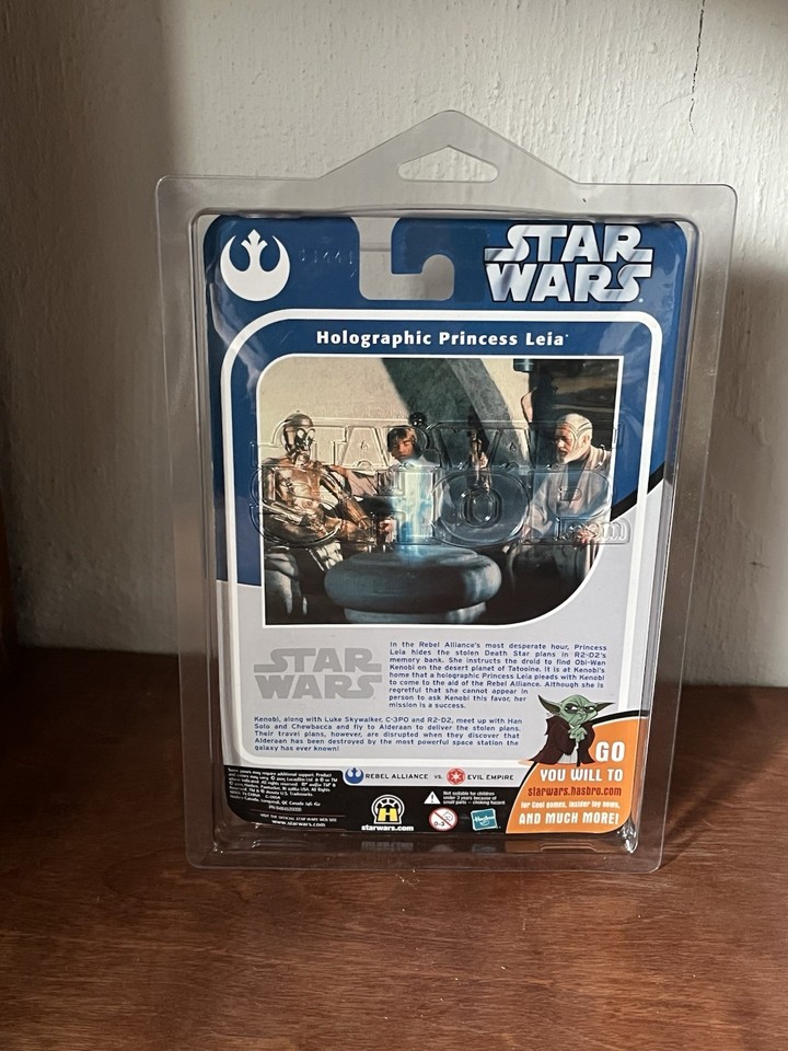 Star Wars Holographic Princess Leia 2005 San Diego Comic Con Exclusive ...