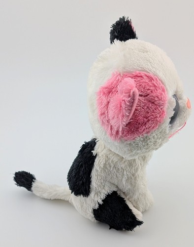 Ty Beanie Boos MUFFIN the Cat White Kitty Plush With Purple Glitter ...