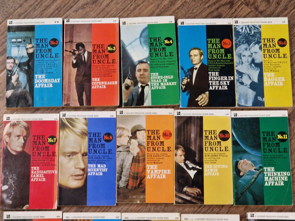 The Man From Uncle : Four Square : 15 Books | eBay UK