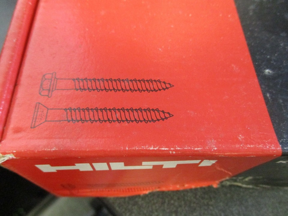HILTI KWIK-CON 11+, ITEM 433027 1/4 X 1-1/4 TORXIHWH HEX SCREW ...