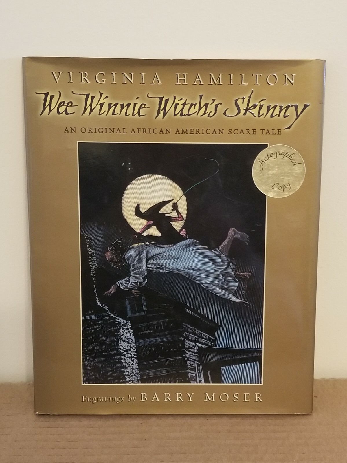 Wee Winnie Witch's Skinny by Virginia Hamilton Hardcover DJ Autographed ...