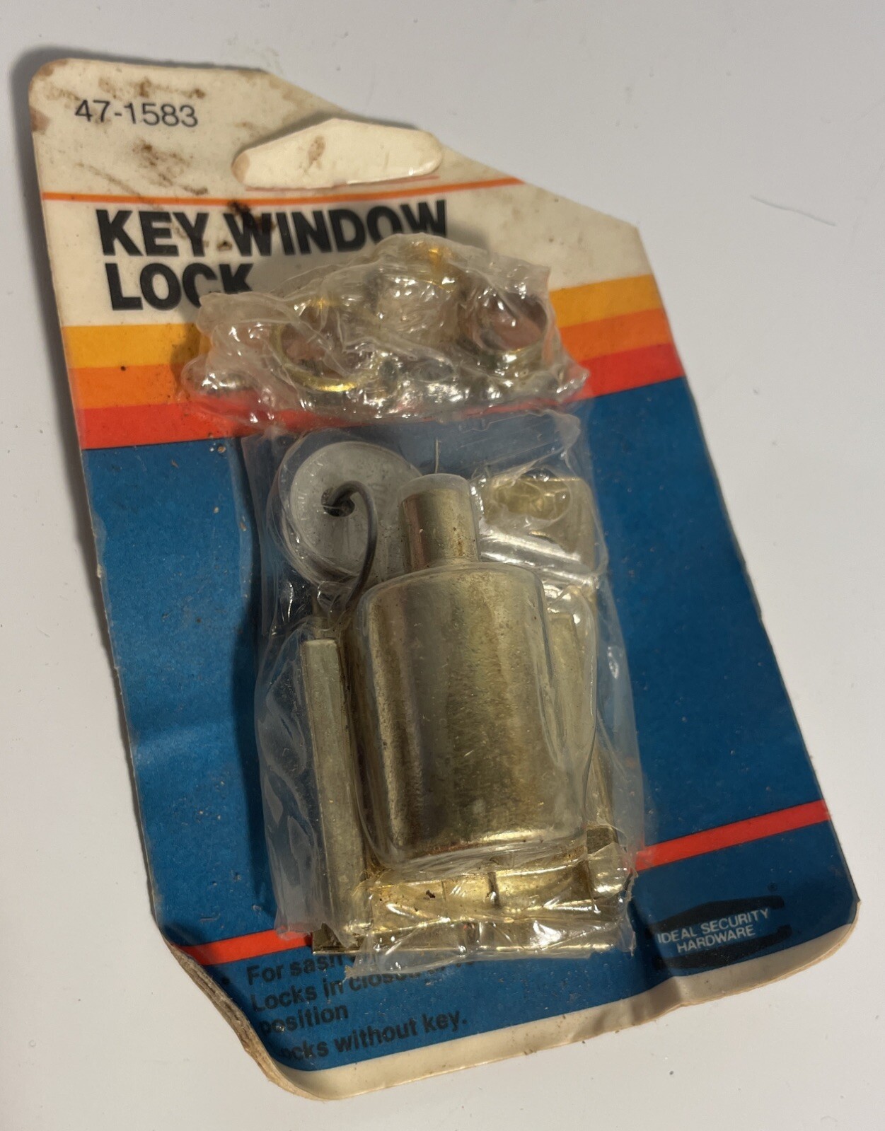 Vintage NOS Ideal Security KEY WINDOW LOCK unopened 47-1583 | eBay