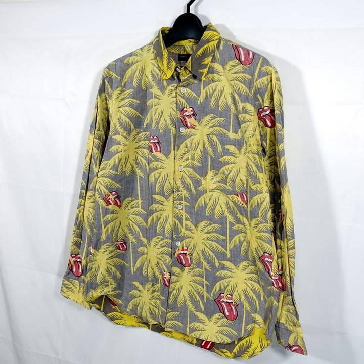 Comme Des Garçons Homme Plus Rolling Stones Print Shirt | eBay