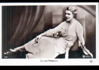 ARTISTE CINEMA / Elvira POPESCU ( Elvire POPESCO ) Actrice FRANCO ...