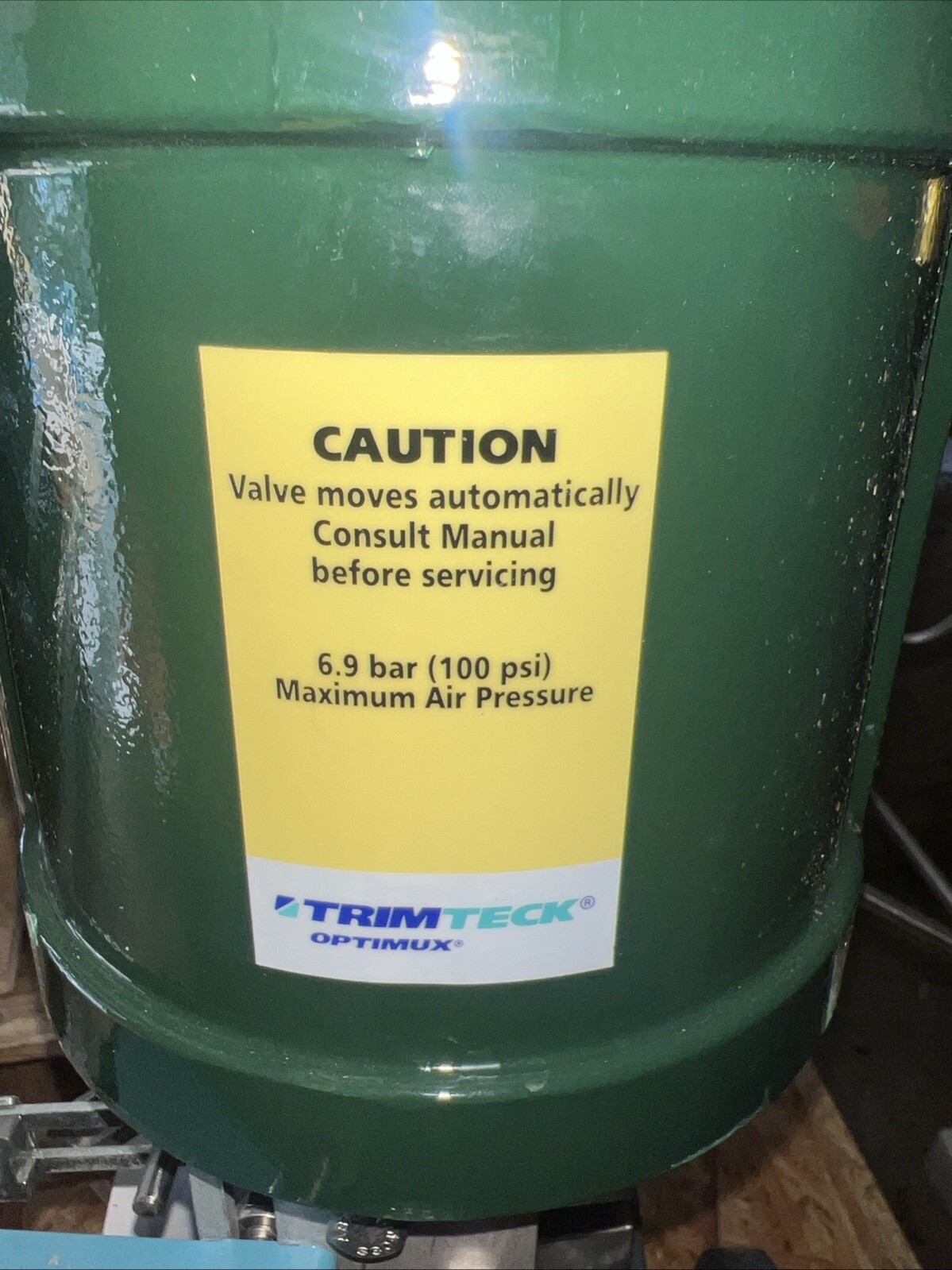 CONTROL VALVE, GLOBE, 1.5” TRIMTECK OPTIMUX MODEL OPGL OPTK 25 HPP4000 ...