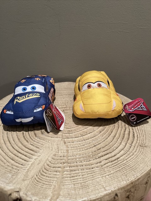 Disney Pixar Cars 3 Talking Lightning McQueen Crash Me Plush Stuff Toy ...