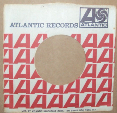 "Atlantic","Company Sleeve","Original","45rpm","7inch","Record,"Vintage ...