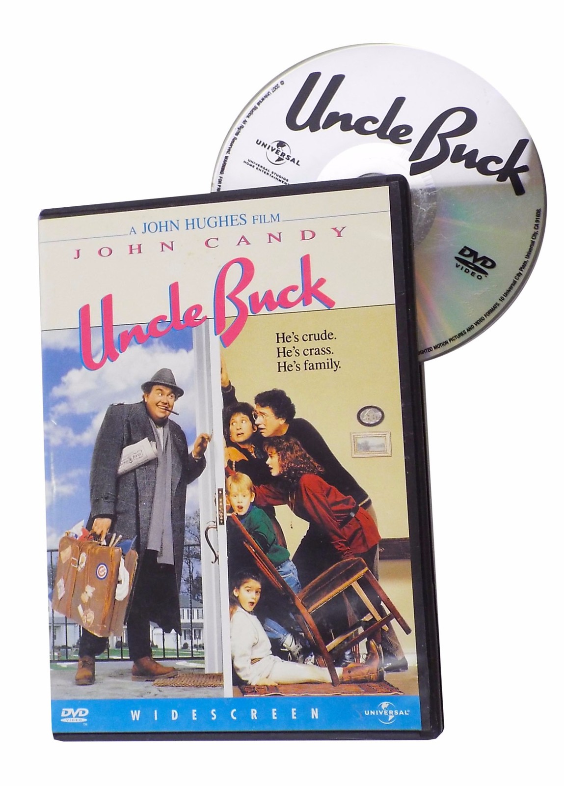 Uncle Buck (DVD, 1998, Widescreen) John Candy & Macaulay Culkin ...