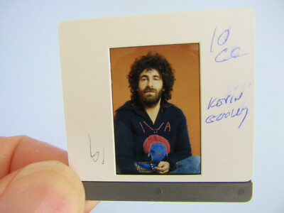 Original Press Photo Slide Negative - 10CC - Kevin Godley - 1980's - A ...