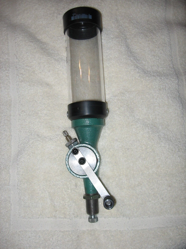RCBS POWDER MEASURE modified with new large Dillon reservoir hopper w ...
