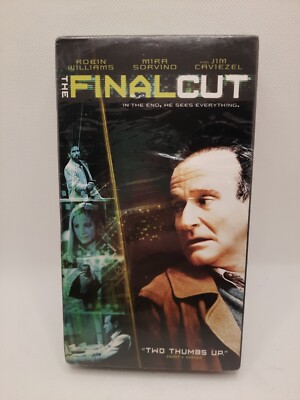 The Final Cut (VHS, 2004, Widescreen) Robin Williams English - Brand ...