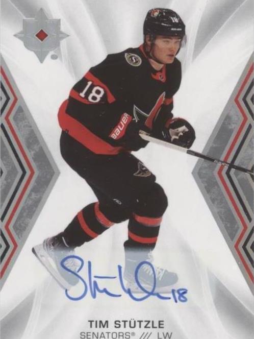 2021-22 Upper Deck Ultimate Collection - Tim Stutzle #6 Autographs (AU ...