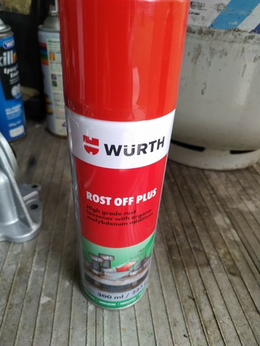 Rost Off Plus Wurth Rust Remover 300ml prevent Rust and free up Agent ...