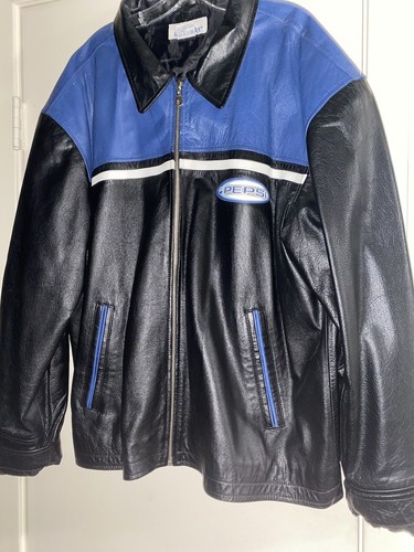 Pepsi Generation Next Quality Leather Jacket Size XXL Excellent ...