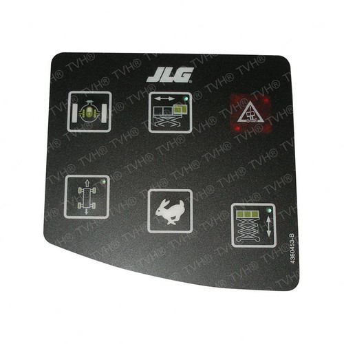 FOR JLG Part # 4360453,SWITCH,KEY PAD(Membrane Pad)(Prop)(w/Tilt Light ...