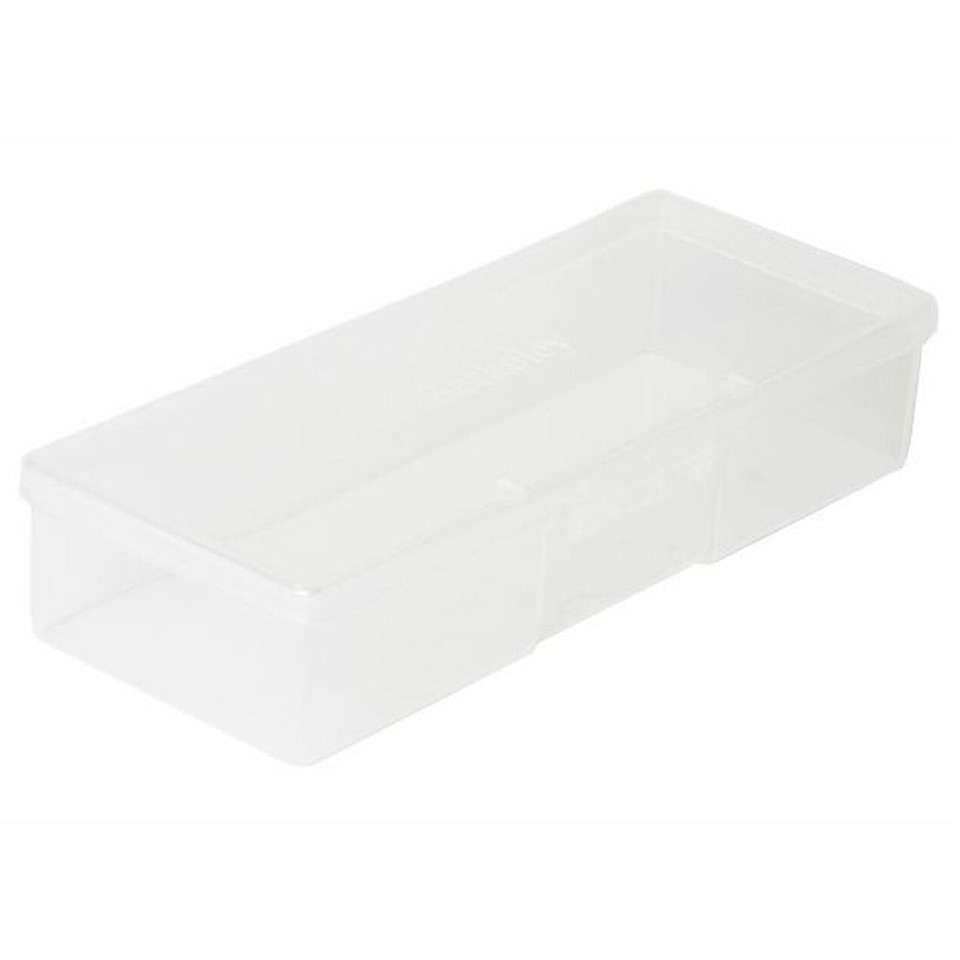 Clear Empty Personal Nail Tools Storage Box Organizer Case Holder ...