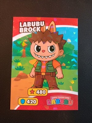 Labubu Brock Pokemon Labubu Cards Trading Game Card Peru US Seller MINT ...