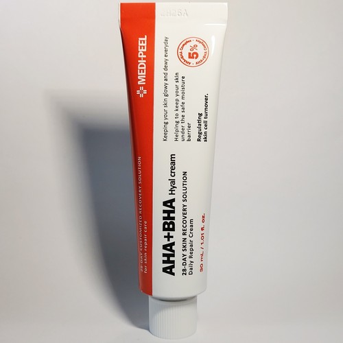 Medi Peel AHA BHA 28 Days Hyal Cream 30ml Moisturizer Wrinkle Whitening ...