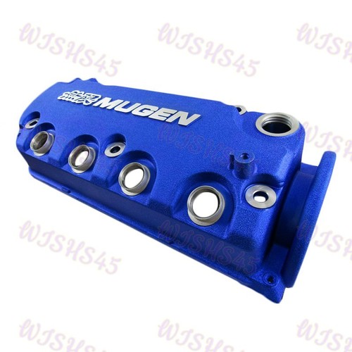 Blue MUGEN Style Racing Engine Valve Cover For Honda Civic D16Y8 D16Y7 ...