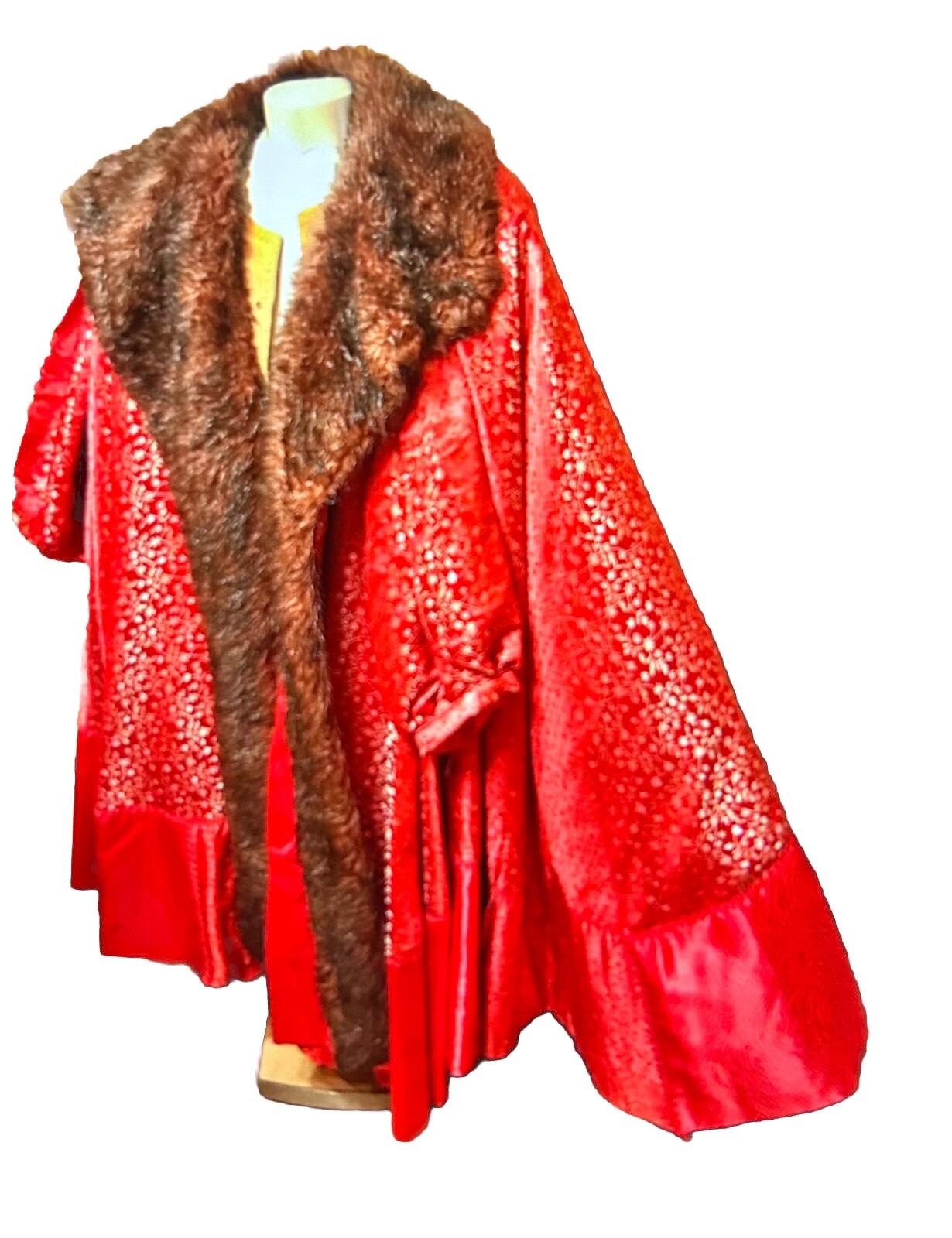 Adult King Henry VIII Robe Coat costume Spartan Red F… - Gem