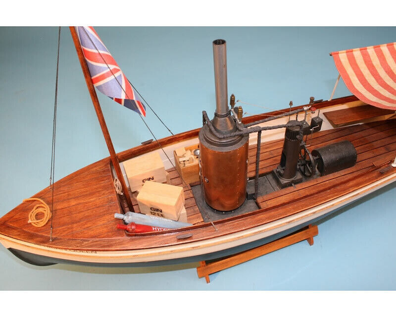 Billing Boats 588 African Queen Scale 1:12 Wooden And Metal Model Kit ...
