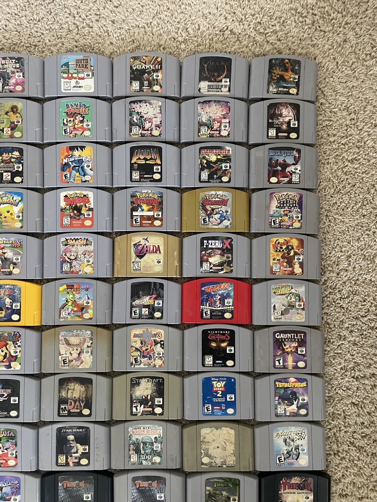 200+ AUTHENTIC NINTENDO 64 N64 GAMES BUNDLE LOT *PICK & CHOOSE* SHIPS ...