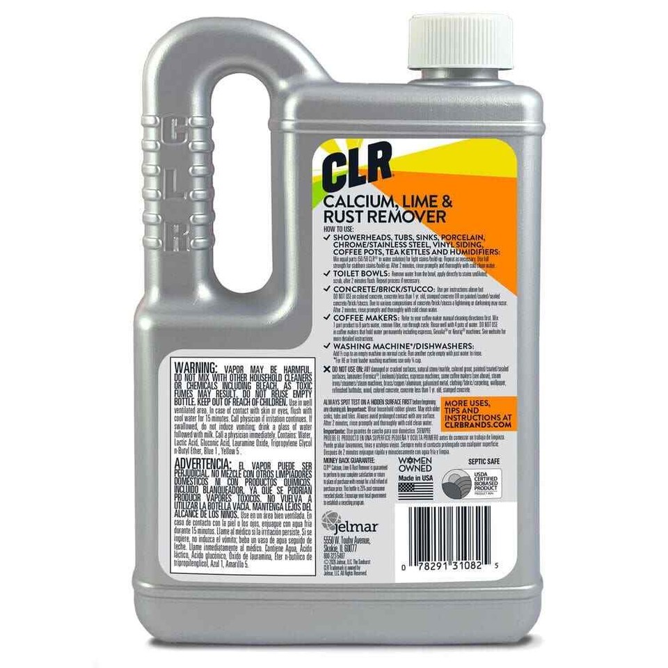 Calcium clr Lime Rust Limescale Stain Remover Cleaner 28 Oz | eBay