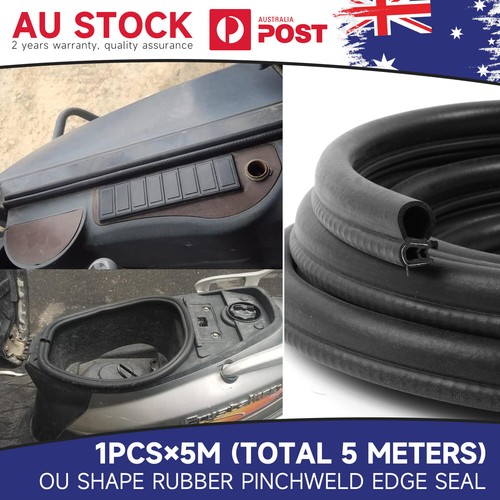 5m Rubber Seal Pinch Weld EPDM Car Caravan Hood Trunk Door Box Tool Box ...