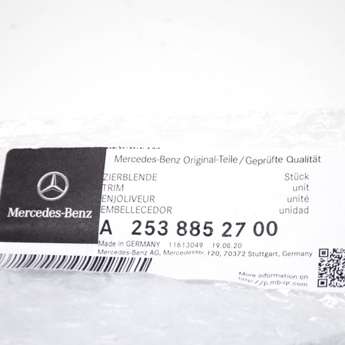 NEW MB GLC X253 FRONT BUMPER LEFT CHROME TRIM A2538852700 OEM NO DUTY ...