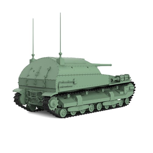SSMODEL SS48625 1/48 Military Model Kit Japan Type 95 Ji-Ro tank ...