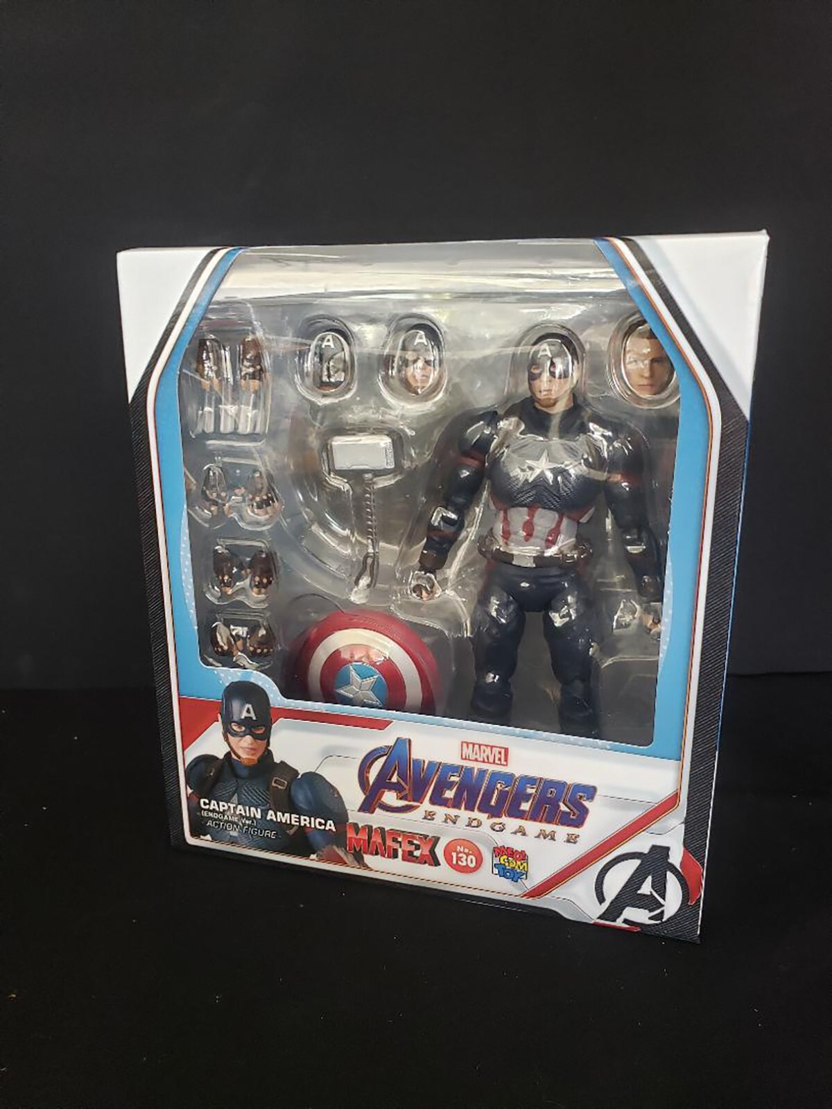 Medicom Mafex Avengers Endgame Captain America No. 130 Marvel MCU Super ...