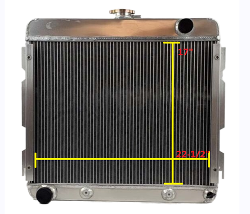 Aluminum Radiator For 1970-1972 Dodge Dart Plymouth Duster Valiant Big ...