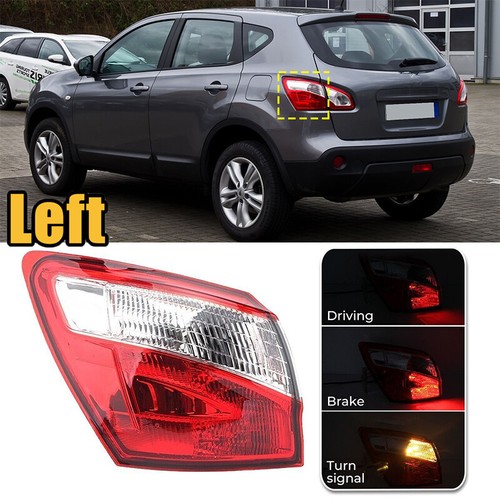1 Pcs For Nissan J10 2010-2014 Left Side Outer Rear Tail Light Lamp ...
