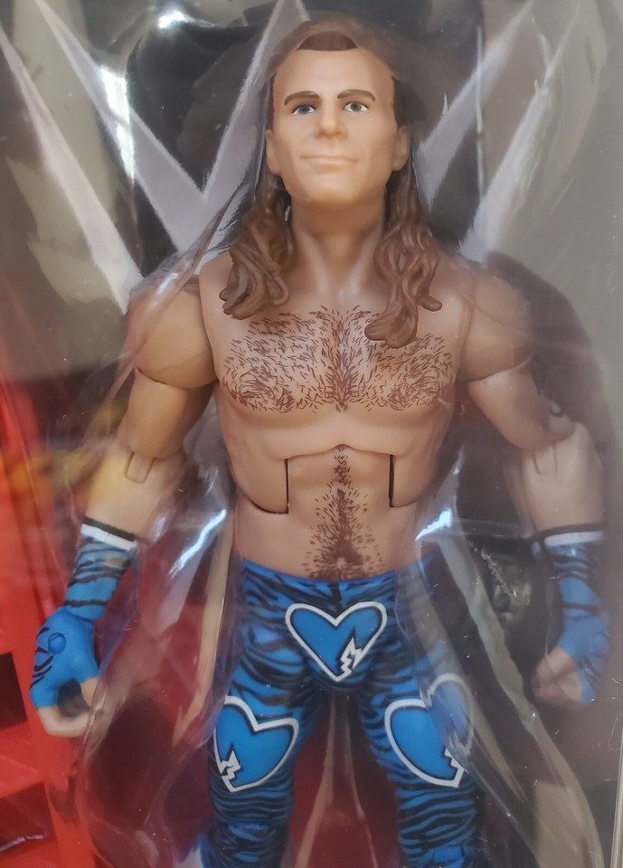 Shawn Michaels WWE Mattel Elite Wrestling Figure Network Spotlight TRU ...