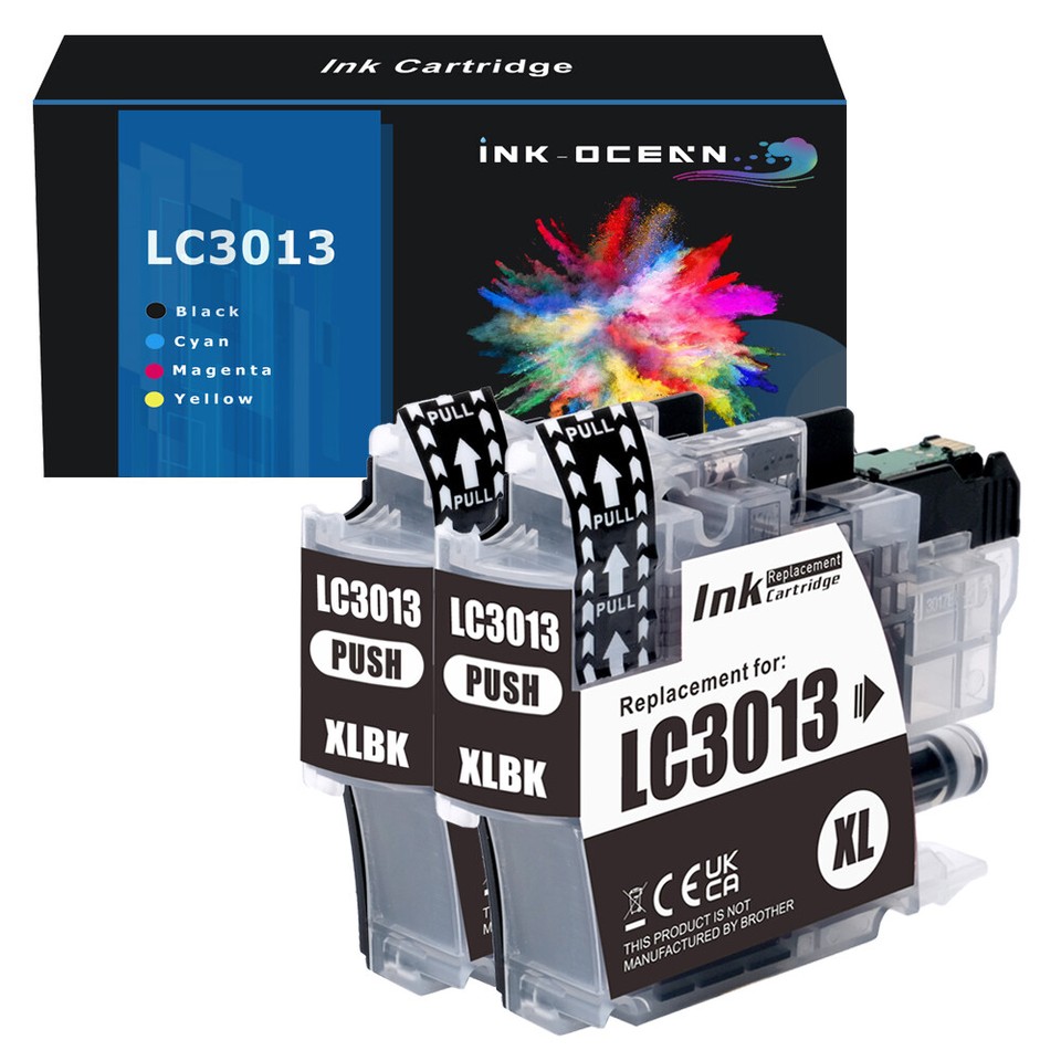 LC-3013 LC3013 XL Ink Cartridge for Brother MFC-J491DW MFC-J497DW ...
