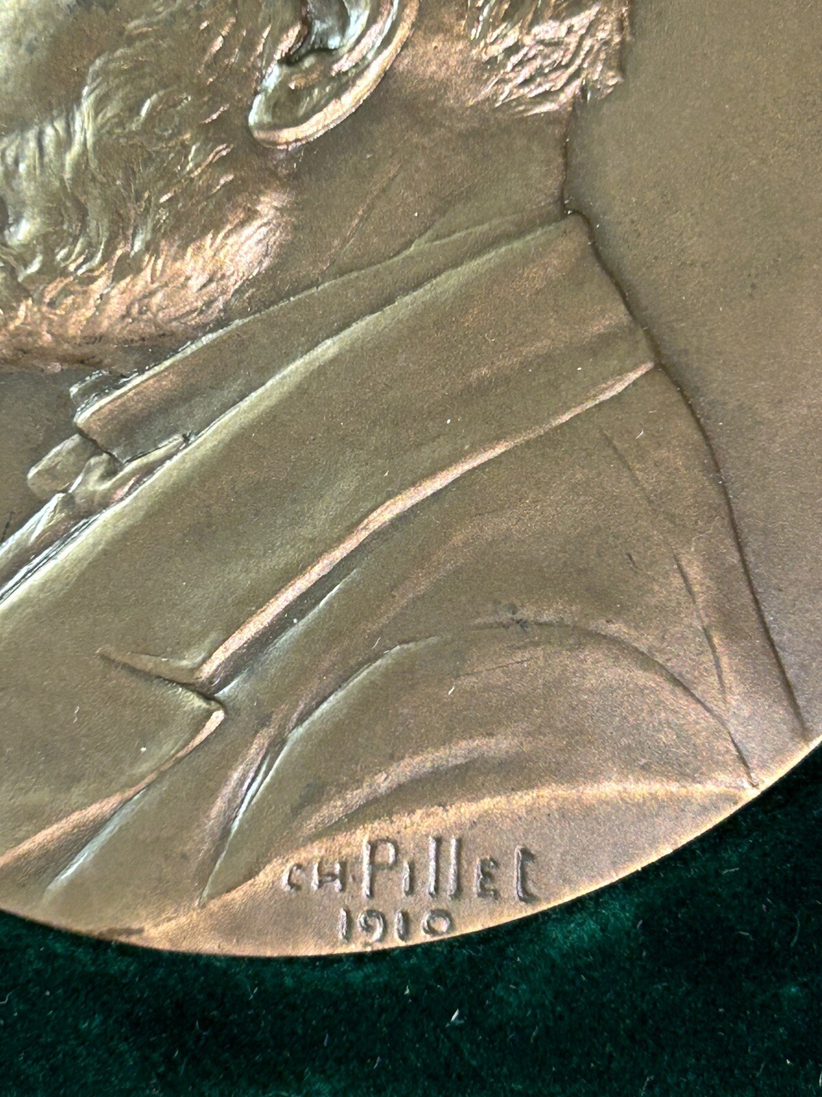 Big/Large Medal Bronze, Henri Germain Boss Credit Lyonnais, Ch.pillet ...