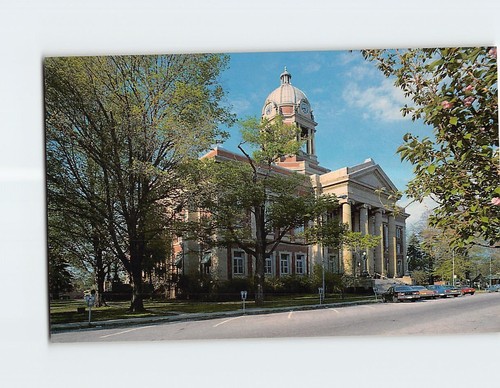 Postcard Mercer County Courthouse Mercer Pennsylvania USA | eBay