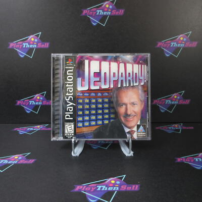 Jeopardy PS1 PlayStation 1 - Complete CIB | eBay