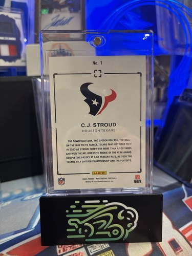 2024 Panini Photogenic In Motion CJ Stroud Football Case Hit Prizm | eBay