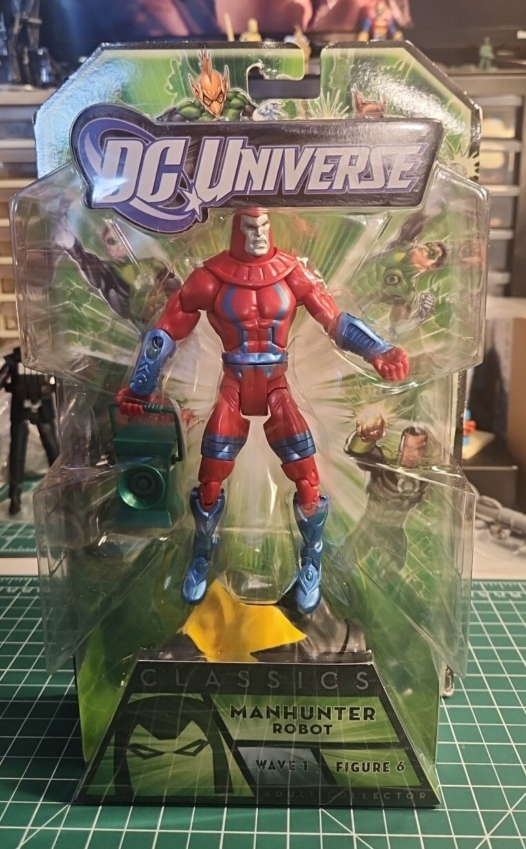 DC Universe Classics Manhunter Robot Figure Wave 1 Figure 6 BAF Arkillo ...