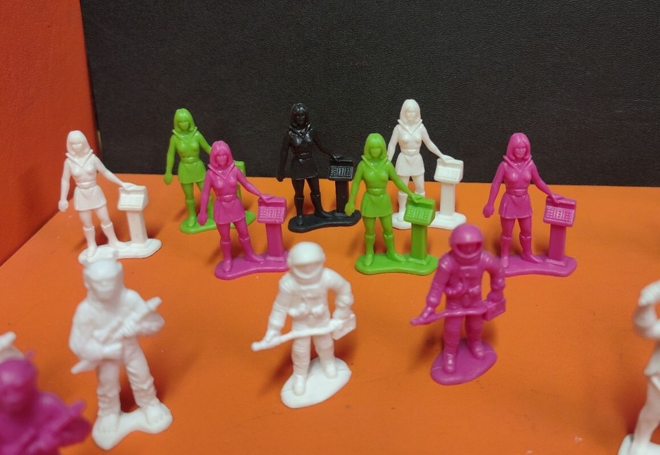 TIM MEE Space Toys Action Figures Mixed Lot TIM MEE Galaxy Laser Team ...