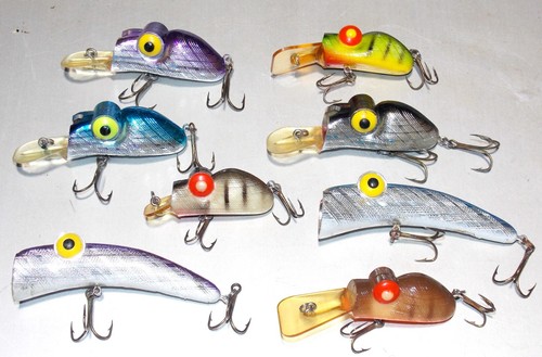 Lot Of 8 Rabble Rouser Topwater & Crankbait Lure Lures Vintage | eBay