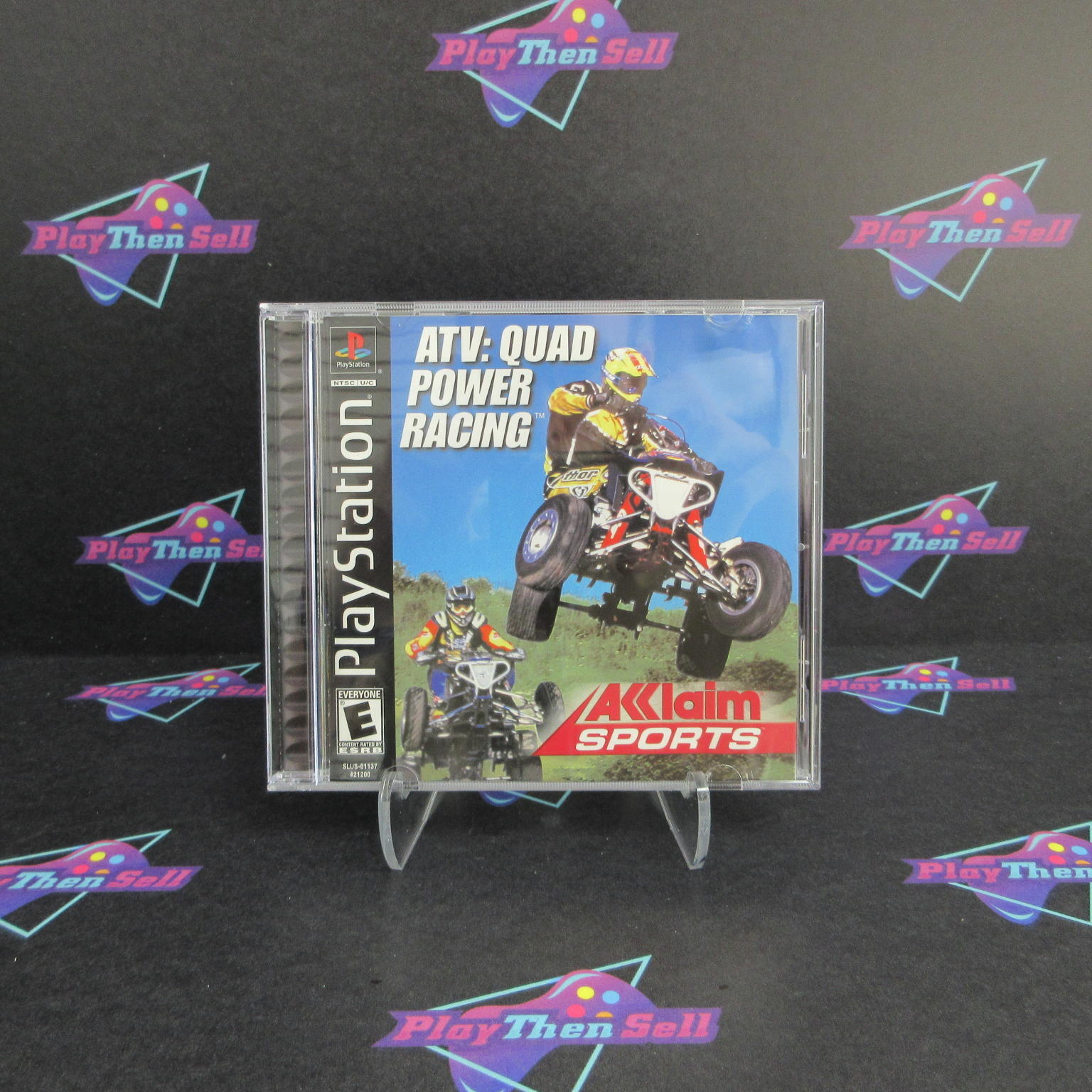 ATV Quad Power Racing PS1 PlayStation 1 + Reg Card - Complete CIB | eBay