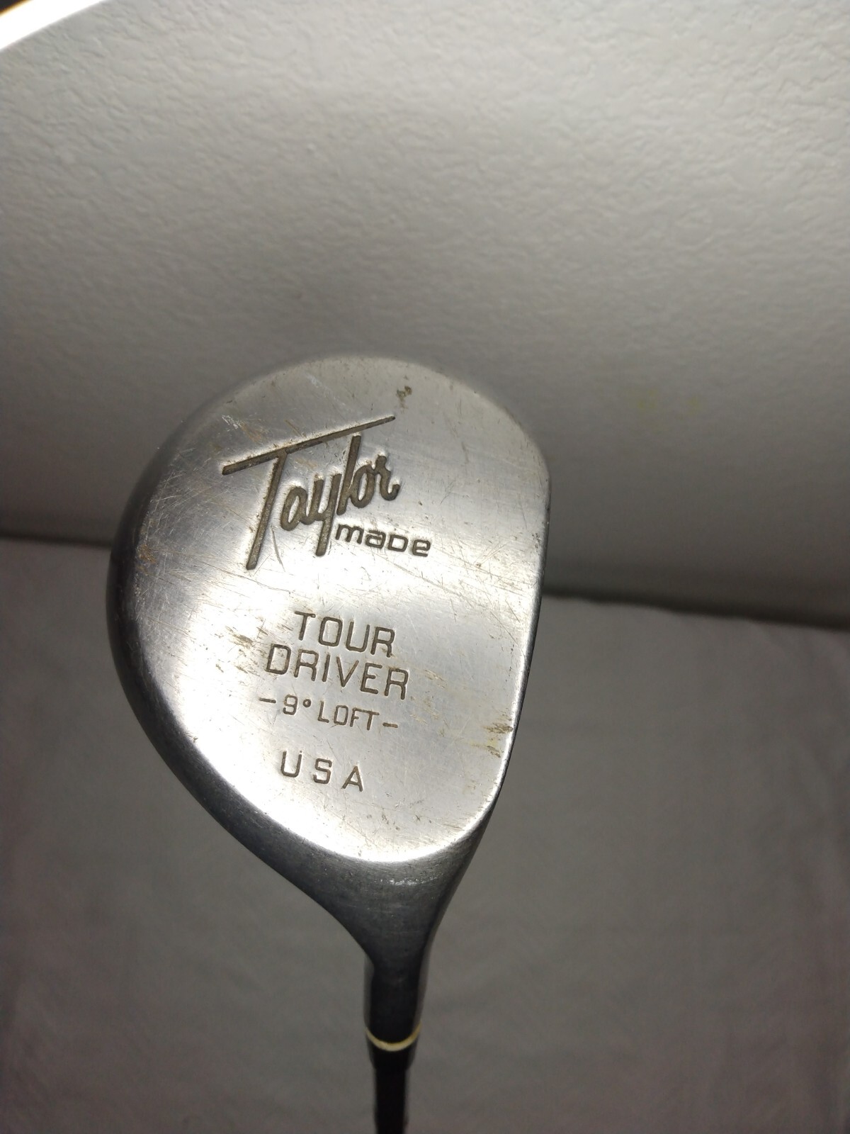 TAYLOR MADE TOUR DRIVER 9° DEGREE LOFT METAL WOOD PITTSBURGH PERSIMMON ...