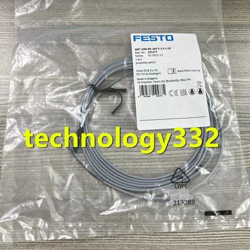 1PC NEW FESTO Proximity switch sensor SMT-10M-NS-24V-E-2.5-L-OE 551377 ...