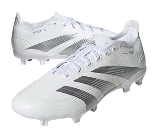 Adidas Men PREDATOR League Low FG Cleats White Football Soccer GYM ...