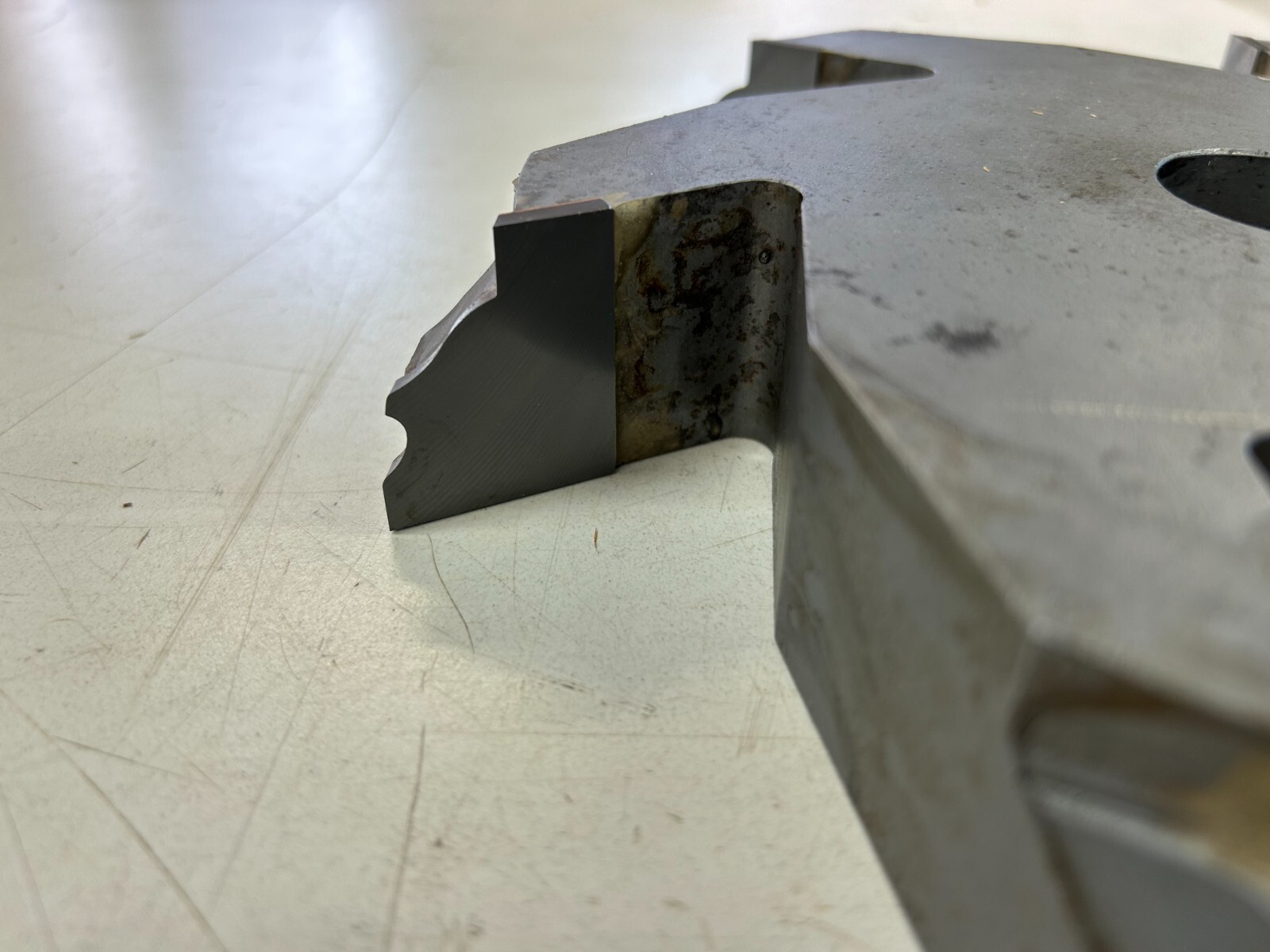 NAP Cap Cornice Moulding Shaper Cutter 1 1/4" bore 9" diameter 6 wing ...