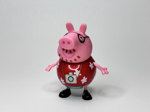 Peppa Pig “On Holiday” Daddy Pig Figure | eBay