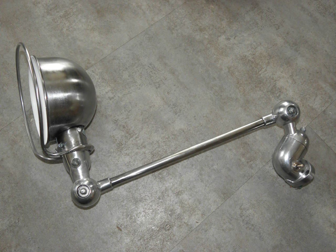 lamp wall Machinist light desk sconce arms articulating Machine age ...