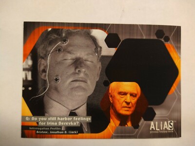 Alias Season 1 Trading Card D3 See Description New Old Stock Premium | eBay